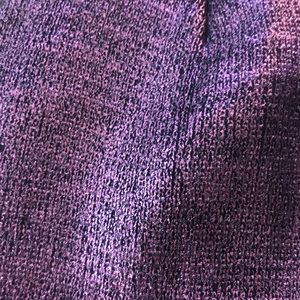 Accessories | Metallic Pink Purple Wine Colored Winter Hat | Poshmark